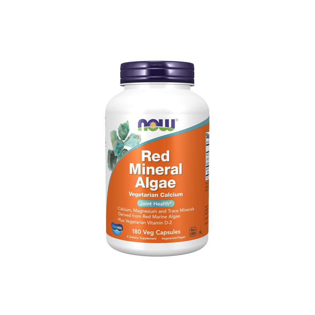 Red Mineral Algae (Veg Capsules) – Healthy Body